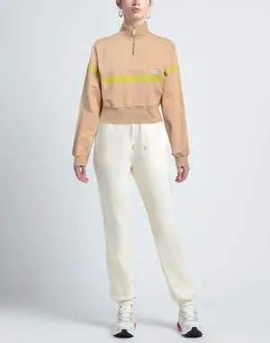 Gcds Cotton French Terry Sweatshirt - Beige