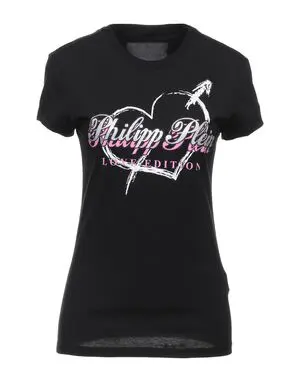 Philipp Plein T-shirt With Logo And Crystals