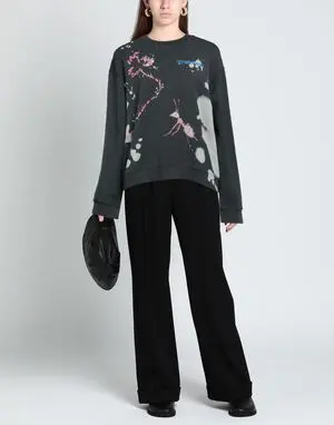 Dsquared2 Cotton Elastane Graphic Sweatshirt