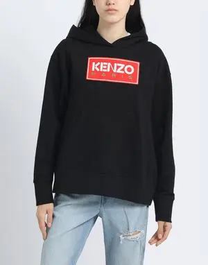 Kenzo Hooded Sweatshirt - Black