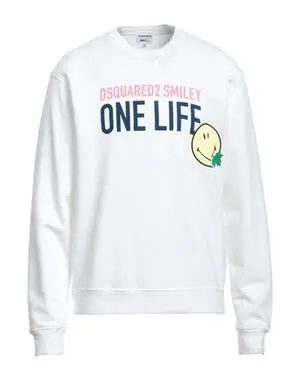Dsquared2 X Smiley World Sweatshirt - Ivory