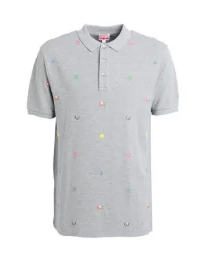 Kenzo Polo Shirt Size Organic Cotton - Grey
