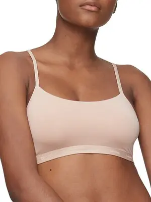 Calvin Klein Women's Form To Body Form To Body Unlined Bralette - Umber  - Cedar