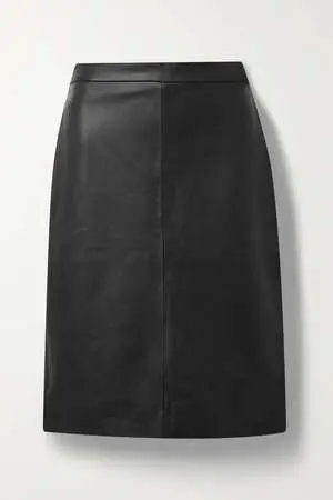 NILI LOTAN Lianna Leather Skirt