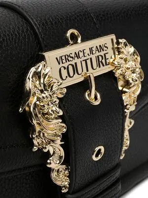 Versace Baroque-buckle Shoulder Bag