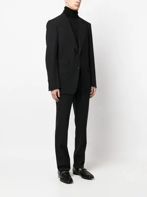 TOM FORD Shelton Bi-stretch Single-breasted Suit - Black