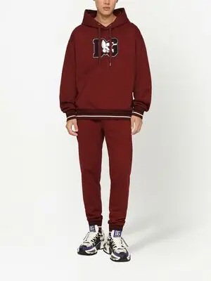 Dolce & Gabbana Logo-patch Cotton Hoodie