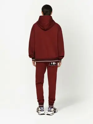 Dolce & Gabbana Logo-patch Cotton Hoodie