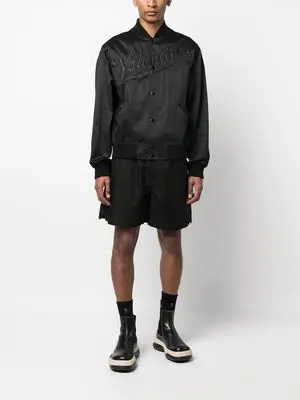 Valentino Garavani Raised-logo Bomber Jacket