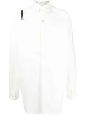 TAKAHIROMIYASHITA THESOLOIST. Zip-detail Long-sleeved Shirt - White