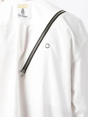 TAKAHIROMIYASHITA THESOLOIST. Zip-detail Long-sleeved Shirt