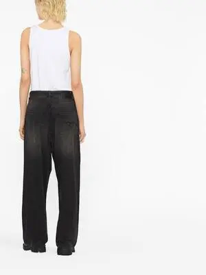 R13 Mid-rise Wide-leg Jeans