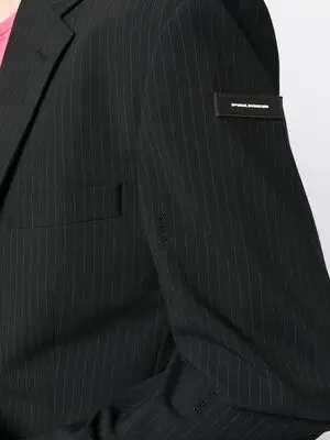 PALMER Pinstripe Single-breasted Blazer