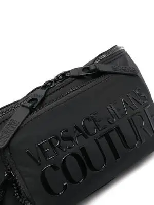 Versace Logo-embossed Belt Bag