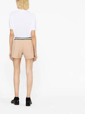 Palm Angels Side Stripe Track Shorts - Neutrals