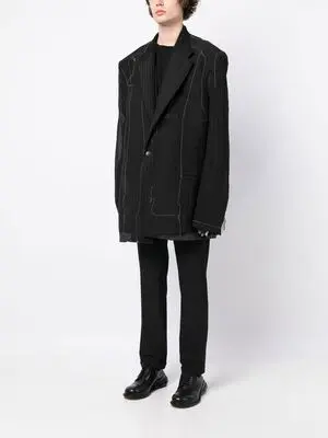 NICOLAS ANDREAS TARALIS Reversible Oversized Blazer
