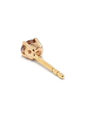 WOUTERS & HENDRIX 18kt Rose And Yellow Diamond Stud Earrings - Gold