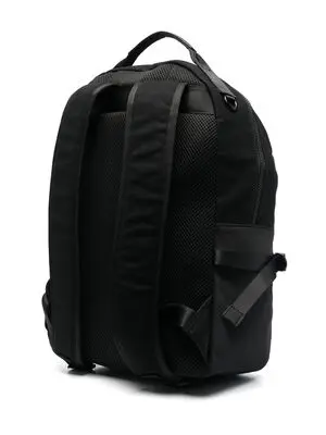 Versace Graffiti Logo-print Backpack