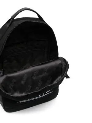 Versace Graffiti Logo-print Backpack