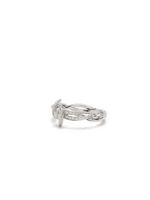 Stephen Webster 18kt White Gold Thorn Forget Me Knot Diamond Ring