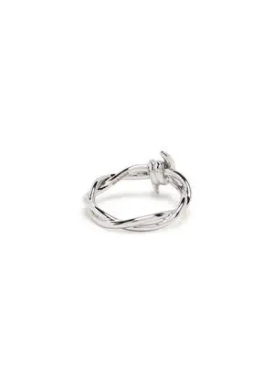 Stephen Webster 18kt White Gold Thorn Forget Me Knot Diamond Ring