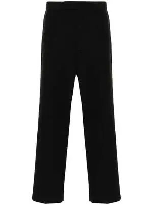 Gucci Cropped Textured Chino Trousers