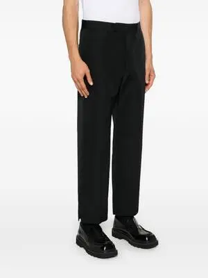 Gucci Cropped Textured Chino Trousers
