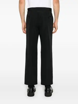 Gucci Cropped Textured Chino Trousers