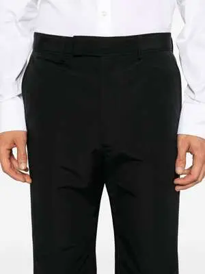Gucci Cropped Textured Chino Trousers