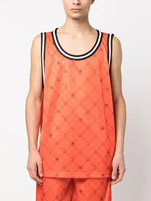 Marni Graphic-print Sleeveless Top