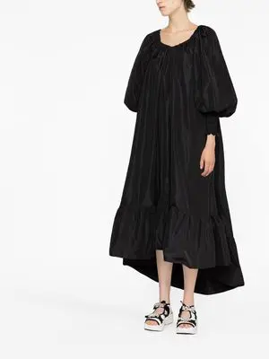PATOU Puff-sleeve Maxi Dress