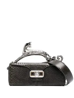 LANVIN Snakeskin Effect Mini Tote