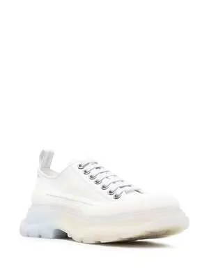 Alexander McQueen Tread Slick Sneakers - White