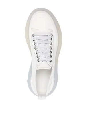 Alexander McQueen Tread Slick Sneakers - White