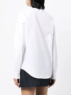 Coperni Tie-detail Cotton Shirt