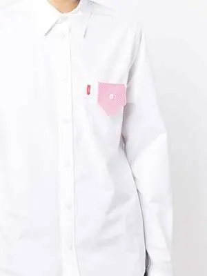 Coperni Tie-detail Cotton Shirt