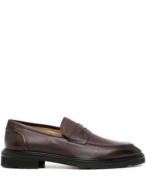 Bally Crossover Strap Detail Loafers