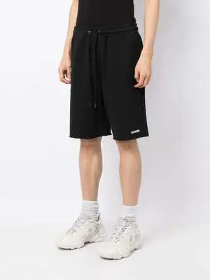 We11Done Logo-print Shorts