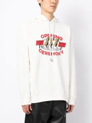 Opening Ceremony Logo-print Cotton Hoodie