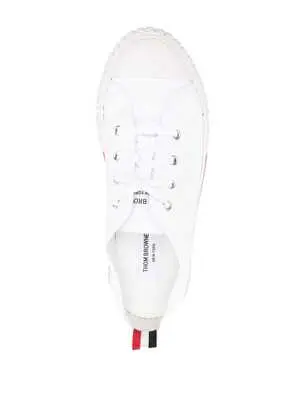 Thom Browne Collegiate Low-top Sneakers - White