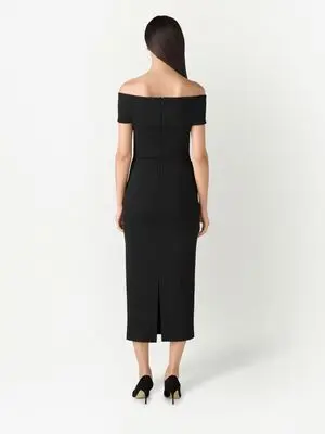 St. John Off-the-shoulder Midi Dress