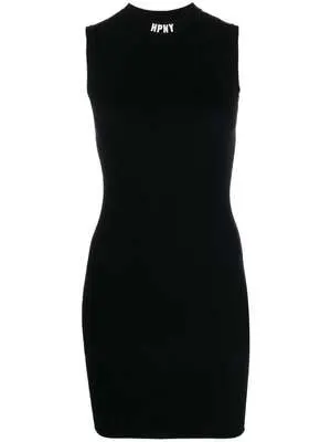 Heron Preston Fine Ribbed Mini Dress