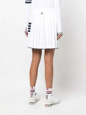 Thom Browne Pleated Miniskirt