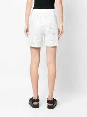 P.a.r.o.s.h Rhinestone-embellished Thigh-length Shorts