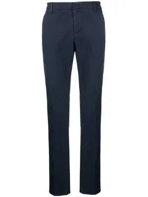 DONDUP Mid-rise Slim-fit Chinos - Blue