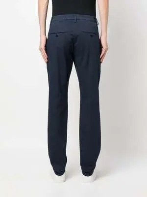 DONDUP Mid-rise Slim-fit Chinos - Blue