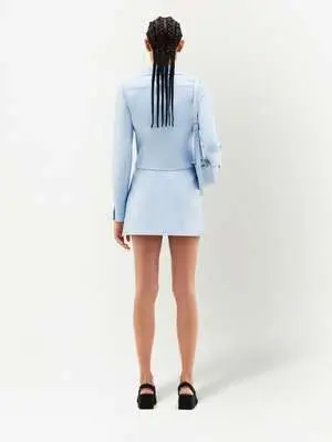 COURREGES A-line Mini Skirt - Blue