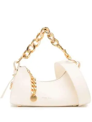 APEDE MOD Chain-detail Leather Shoulder Bag