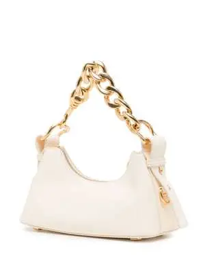 APEDE MOD Chain-detail Leather Shoulder Bag