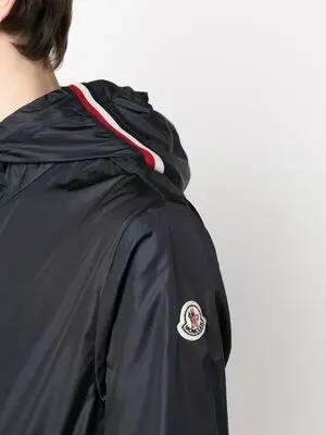 Moncler Grimpeurs Lightweight Hooded Jacket - Blue